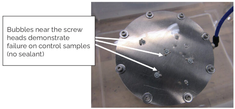 Pre-Applied Under Head Sealant Testing - Nylok